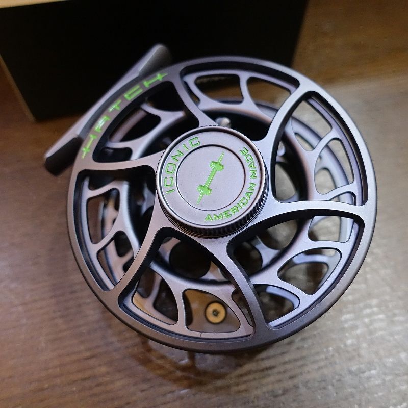 HATCH ICONIC 5 PLUS REEL LA - CYBER GREY